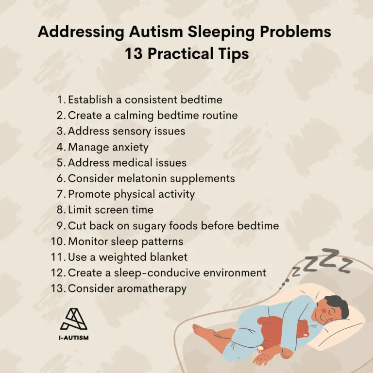 Autism Sleeping Problems | 13 Practical Tips | i-Autism